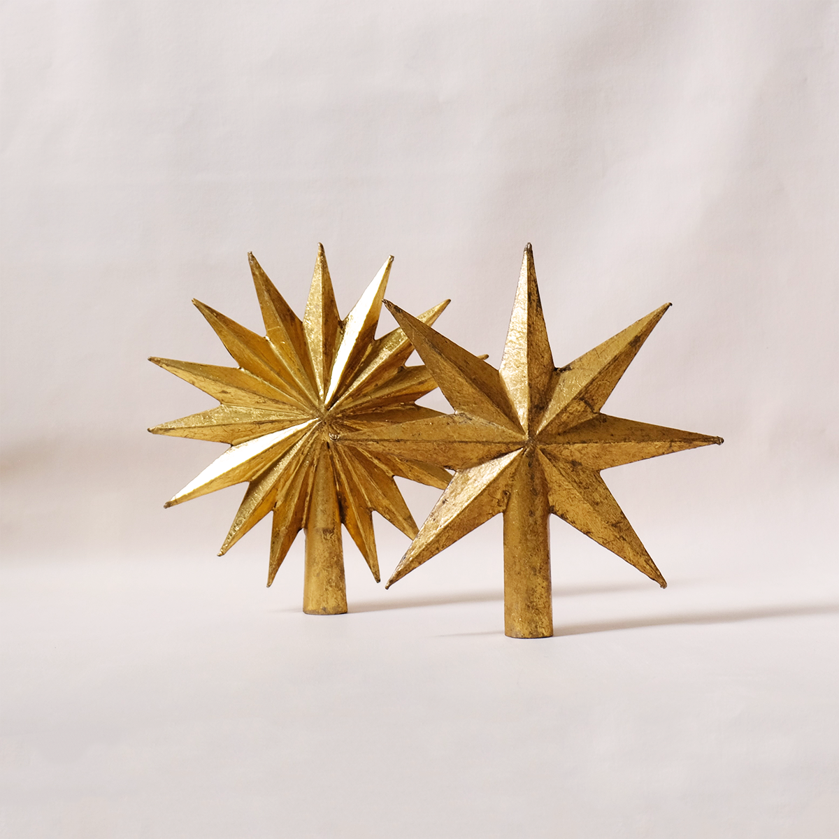 Gold Star Tree Topper – Holliday