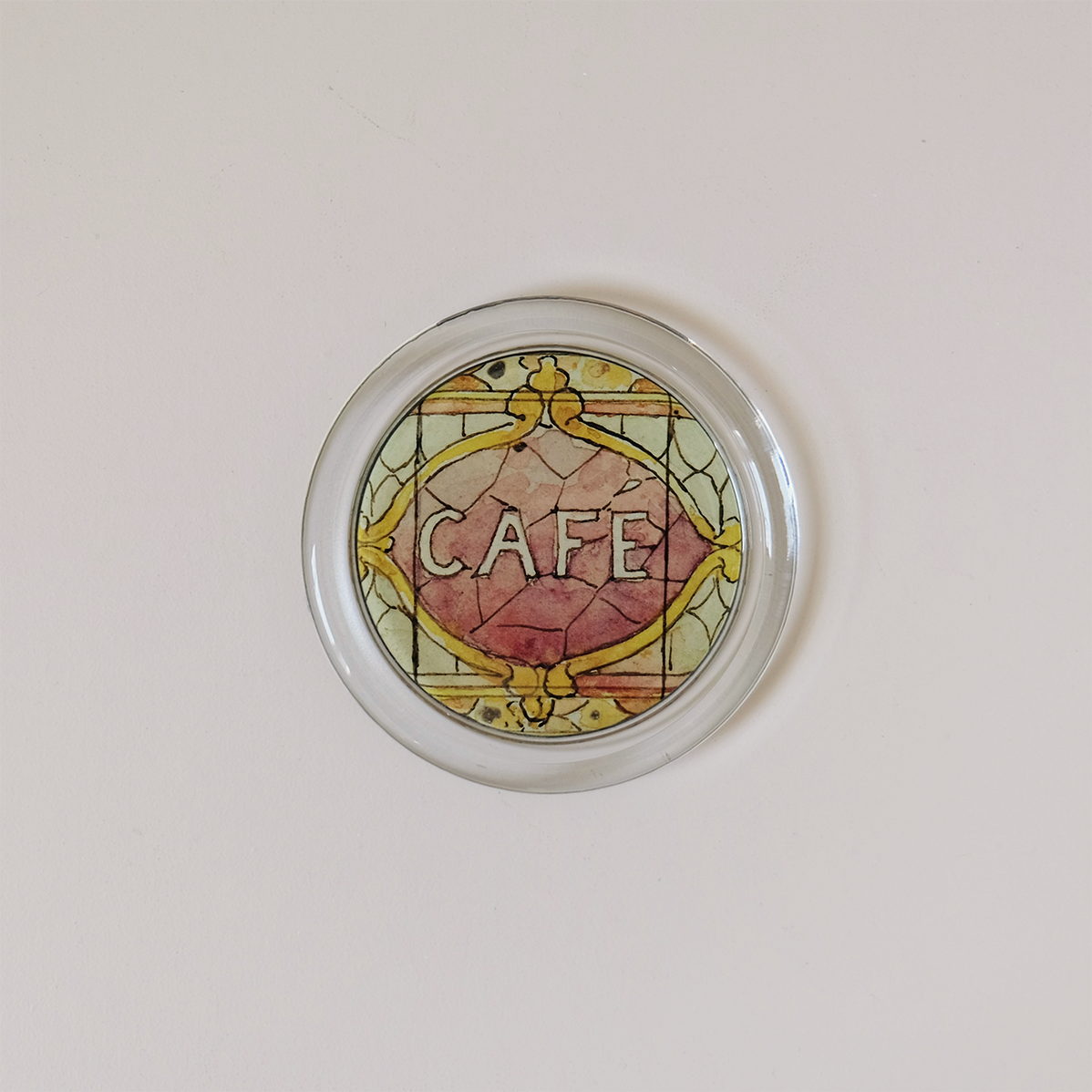 6" Coaster, Café – Holliday