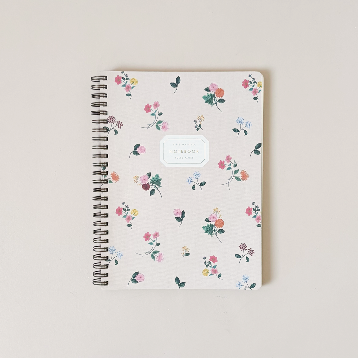 Ditsy Dahlia Spiral Notebook – Holliday