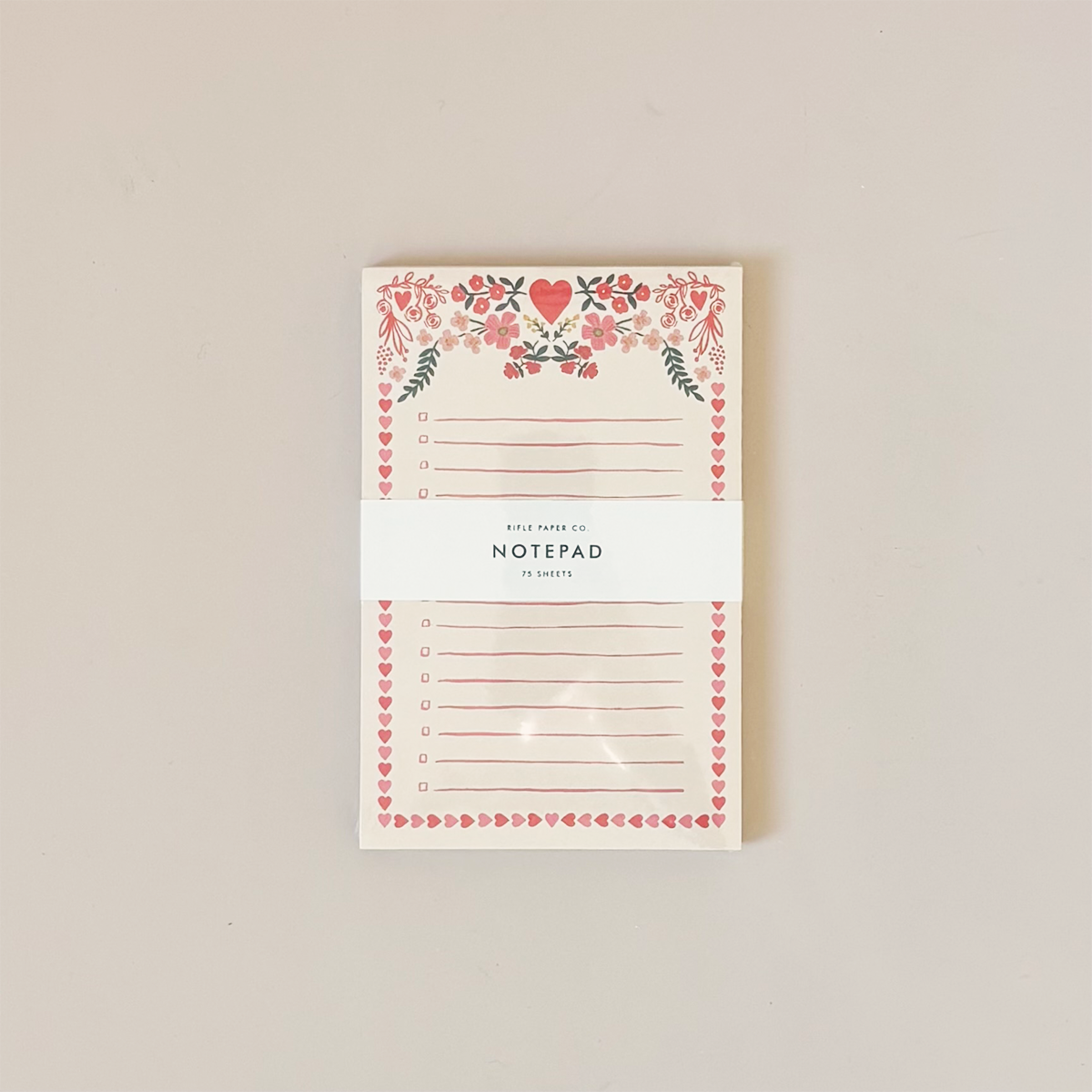 Juliet Notepad – Holliday