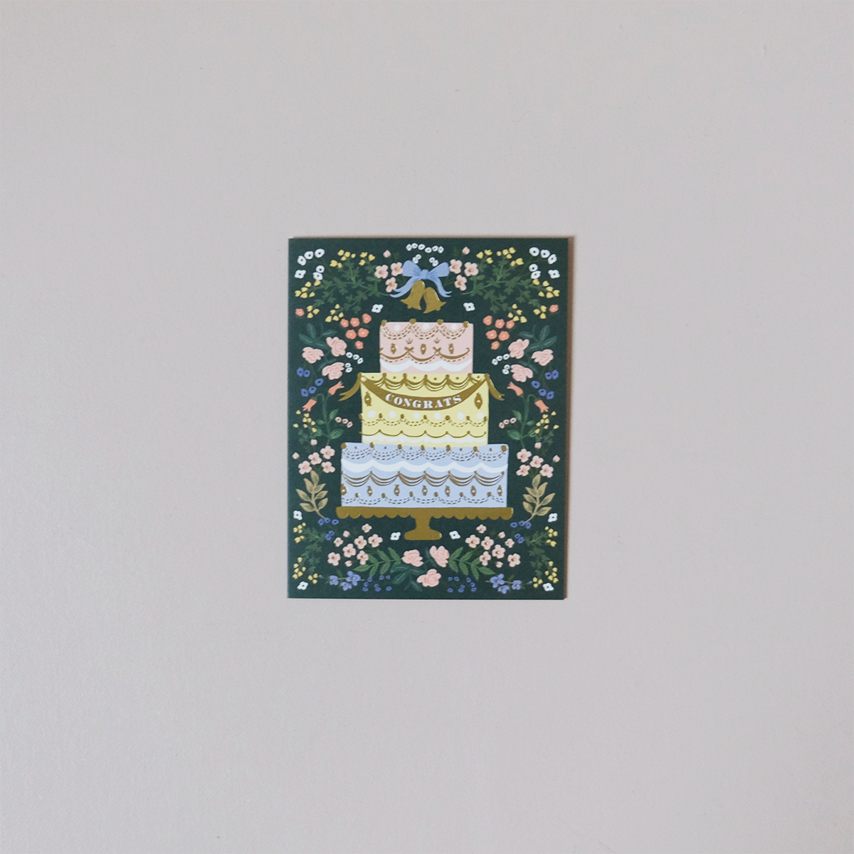 Woodland Wedding Cake Note Card – Holliday