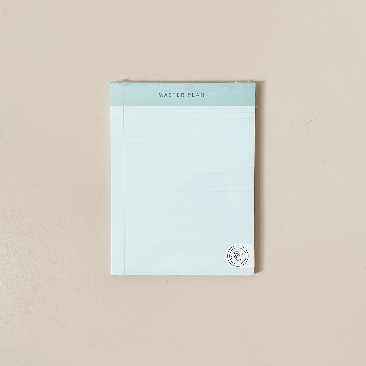 Master Plan Notepad – Holliday