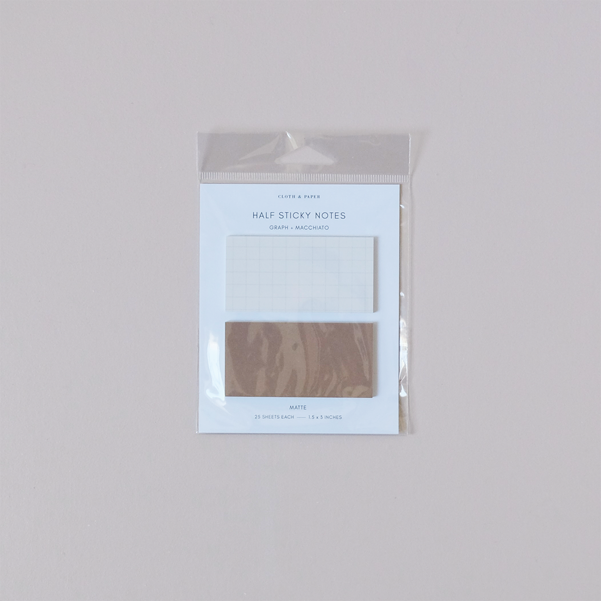 Half Sticky Notes Graph & Macchiato – Holliday